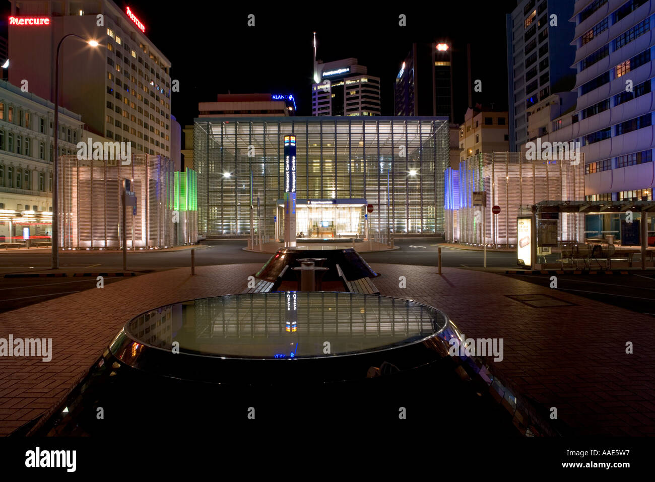 Britomart transport centre auckland new zealand hi-res stock ...