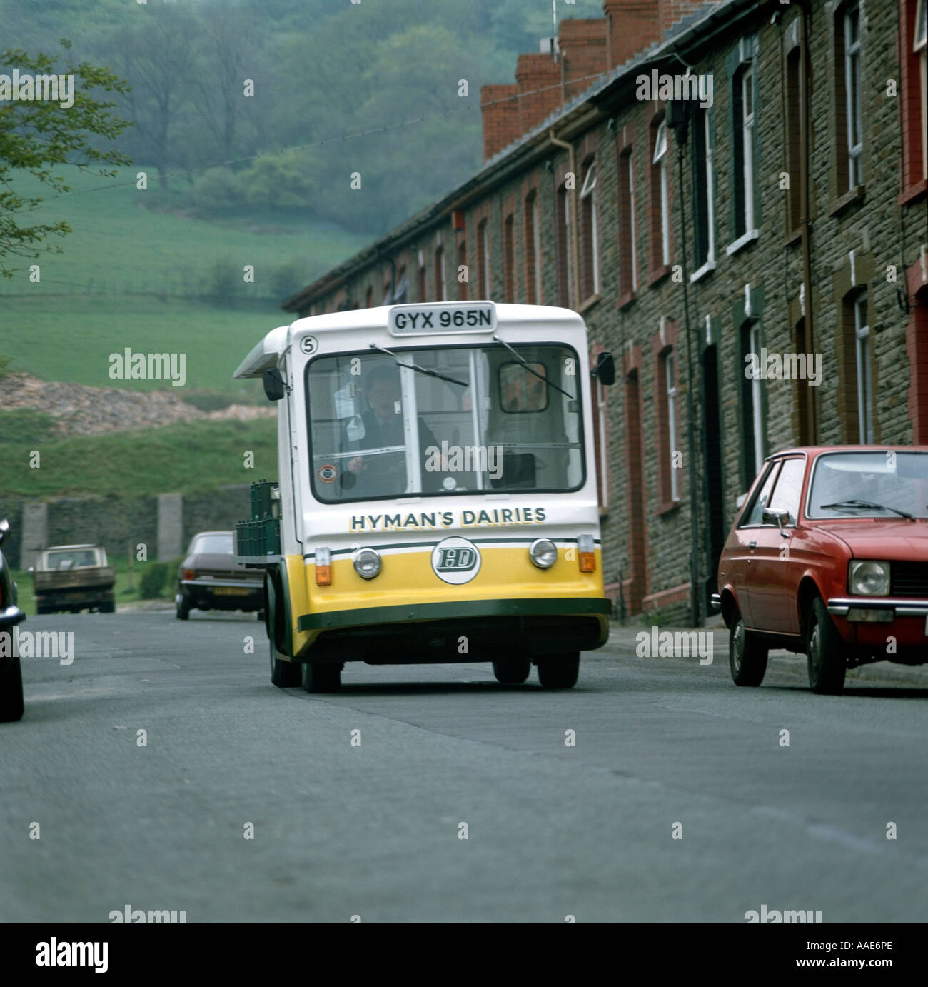 Milk float hi-res stock photography and images - Alamy