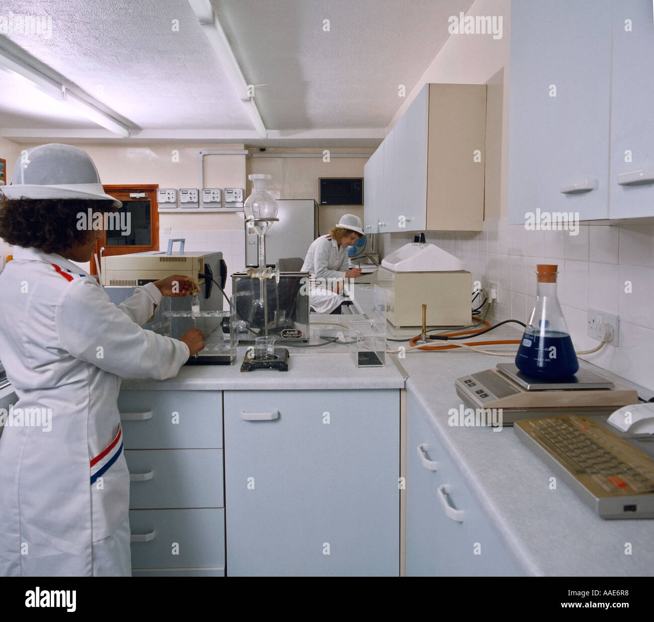 Testing Laboratory in the Food Industry Stock Photo - Alamy