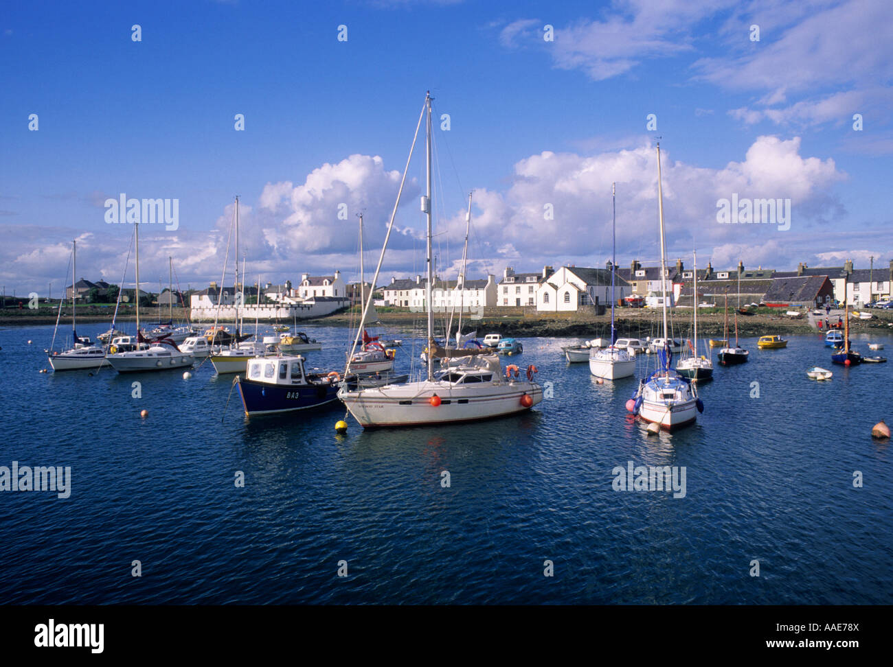 Isle of Whithorn, Dumfries and Galloway, south west Scotland, UK ...