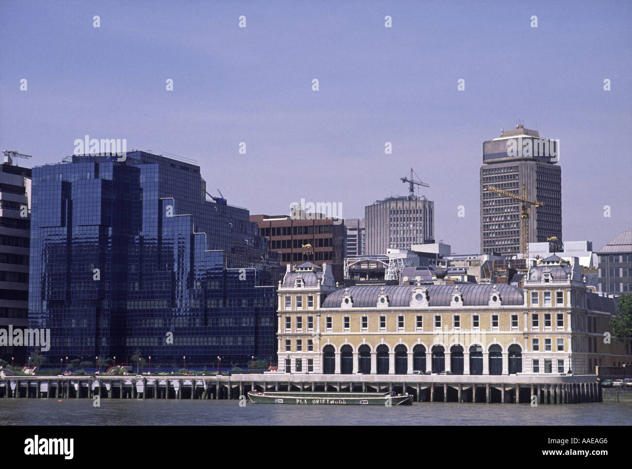 Northern & Shell Building and Old Billingsgate Market, London Stock ...