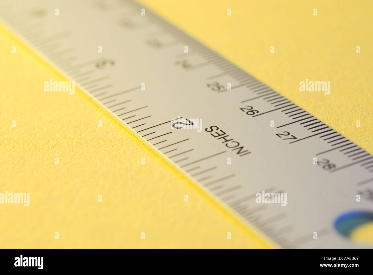 a metal ruler Stock Photo - Alamy