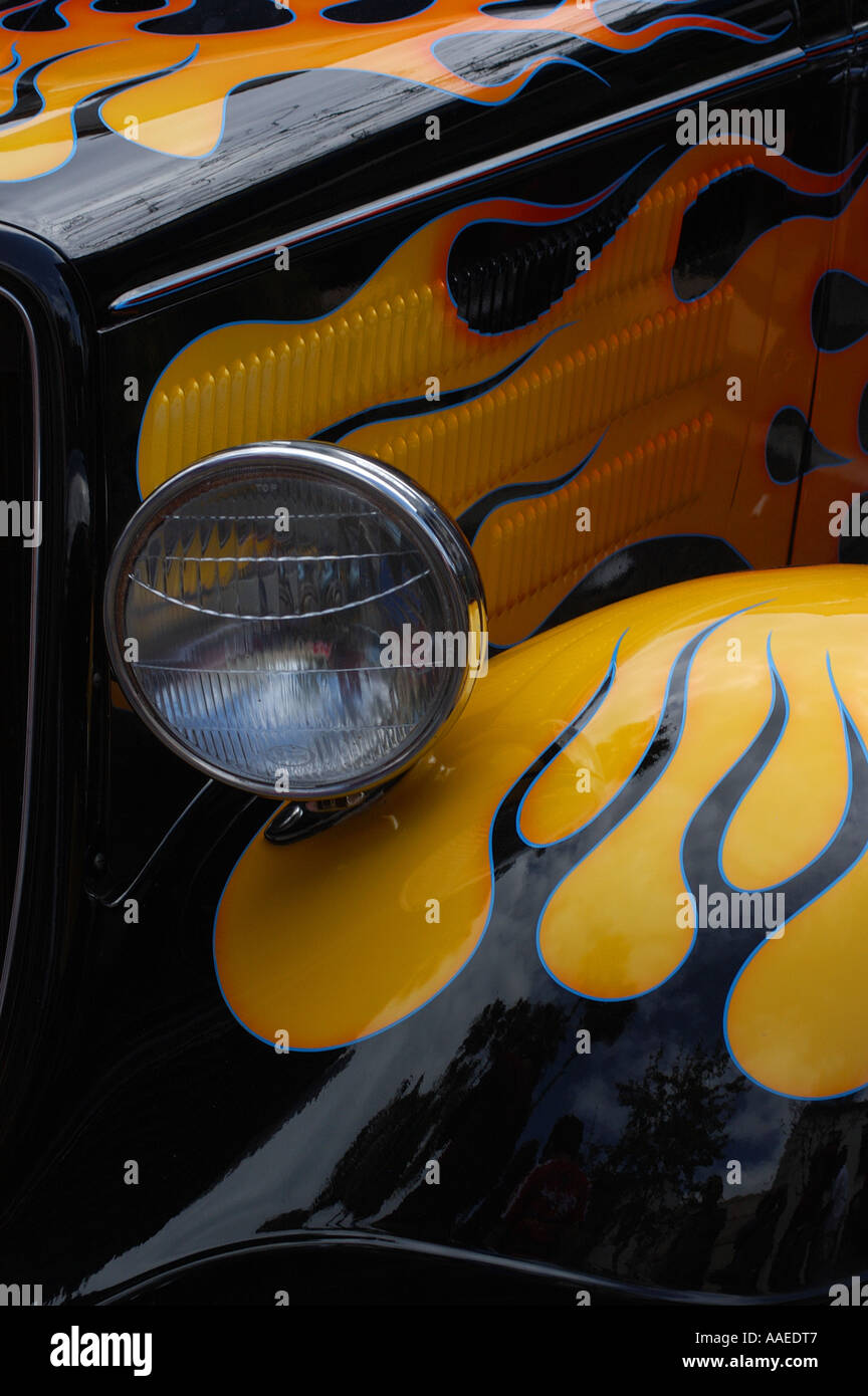 Classic American Muscle Car Stock Photo - Alamy