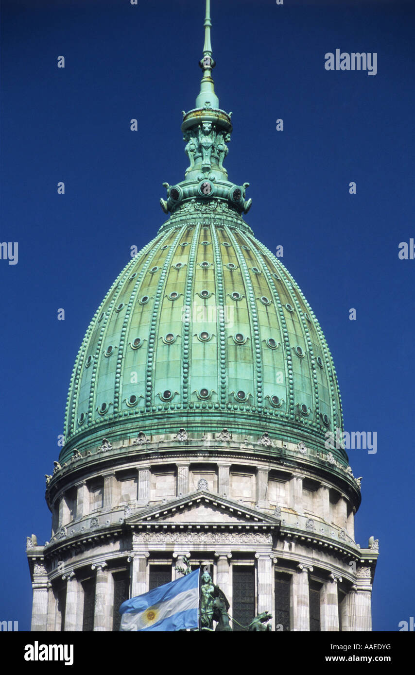 Congress building dome, Buenos Aires, Argentina Stock Photo - Alamy