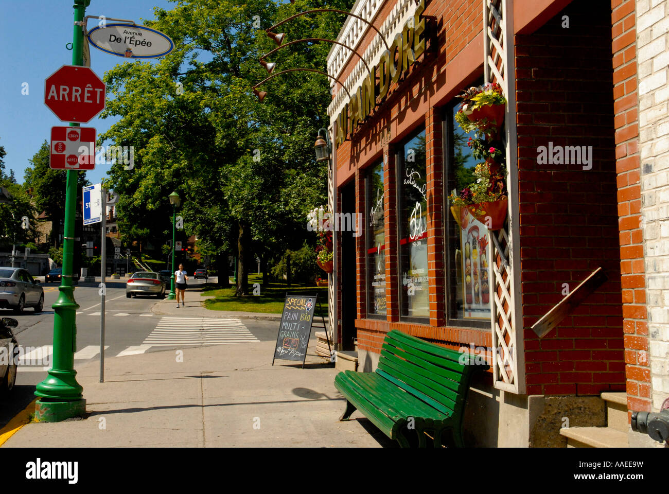 Laurier street Outremont area city of Montreal Province of Quebec ...