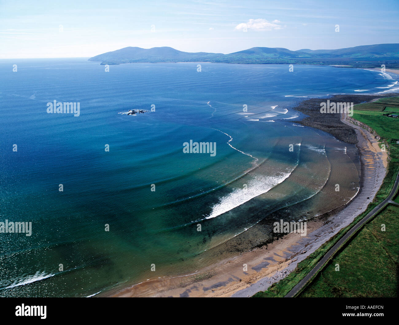 ballinskelligs bay, waterville ring of county kerry, iveragh peninsula ...