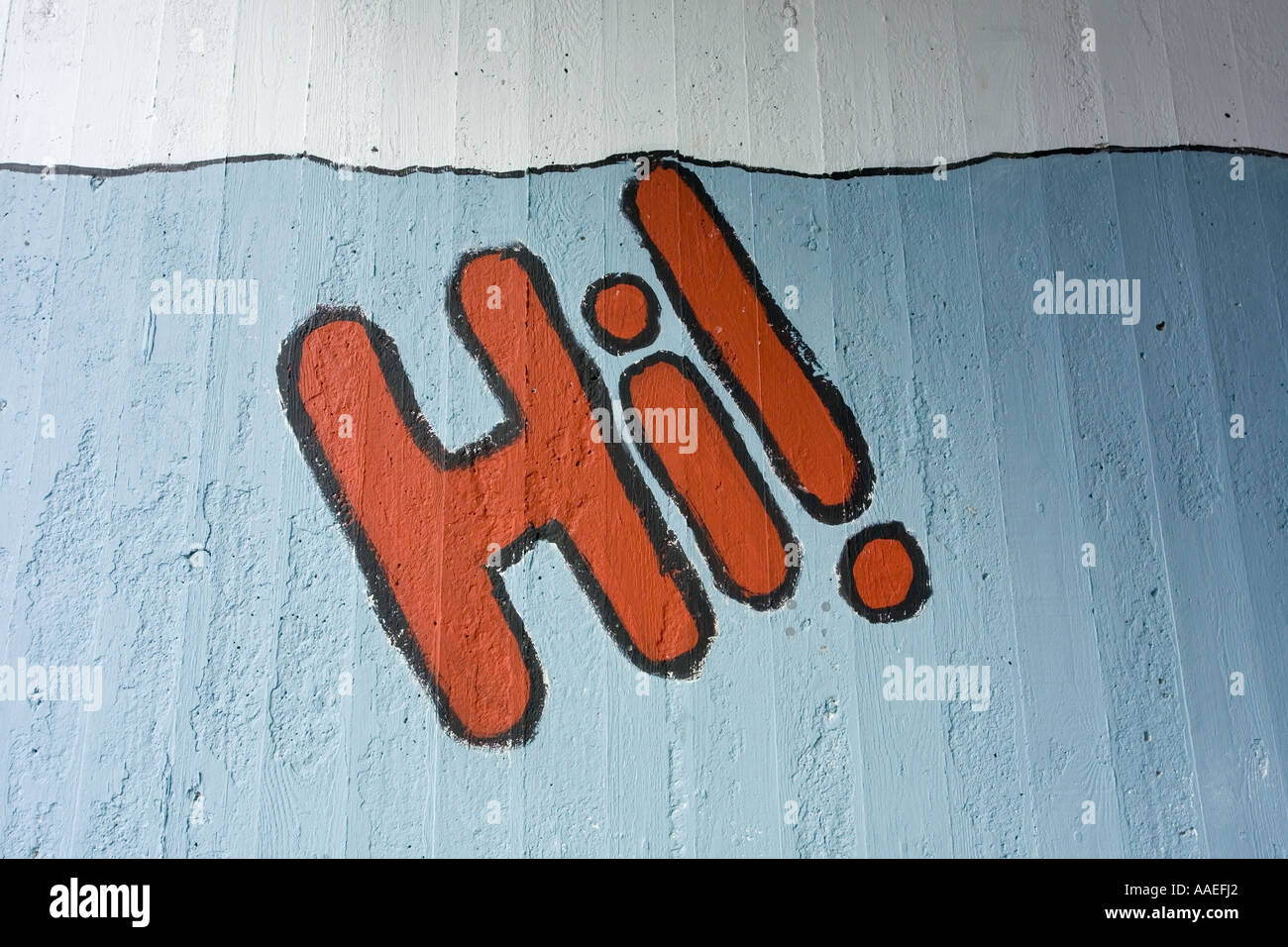 Exclamation mark graffiti hi-res stock photography and images - Alamy