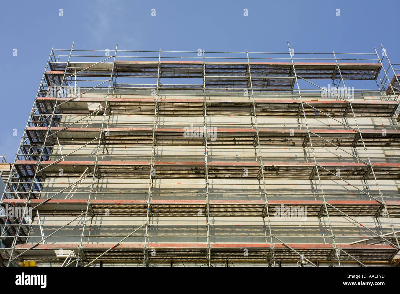 construction site scaffold Stock Photo - Alamy