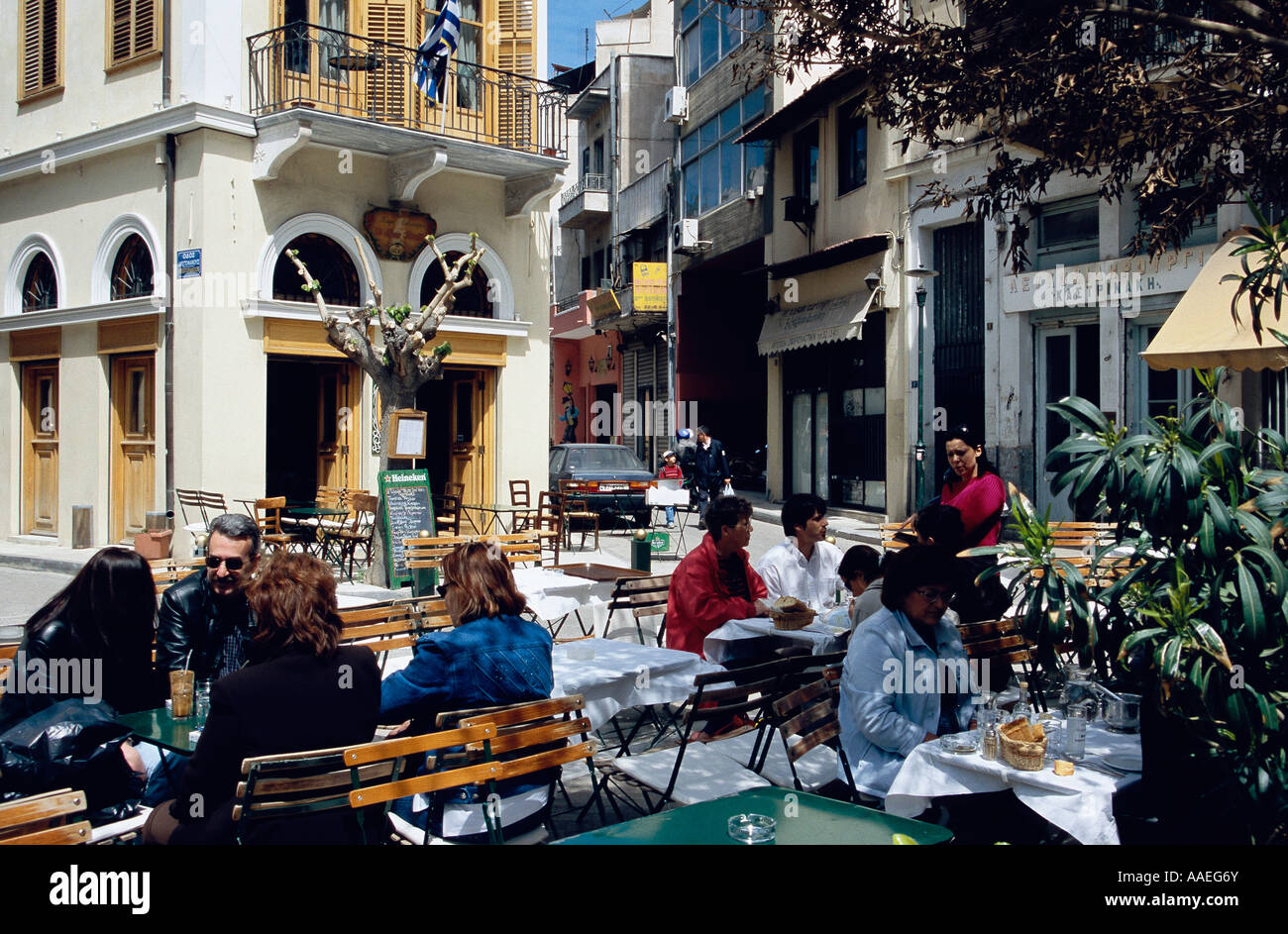 Athens cafe food hi-res stock photography and images - Alamy