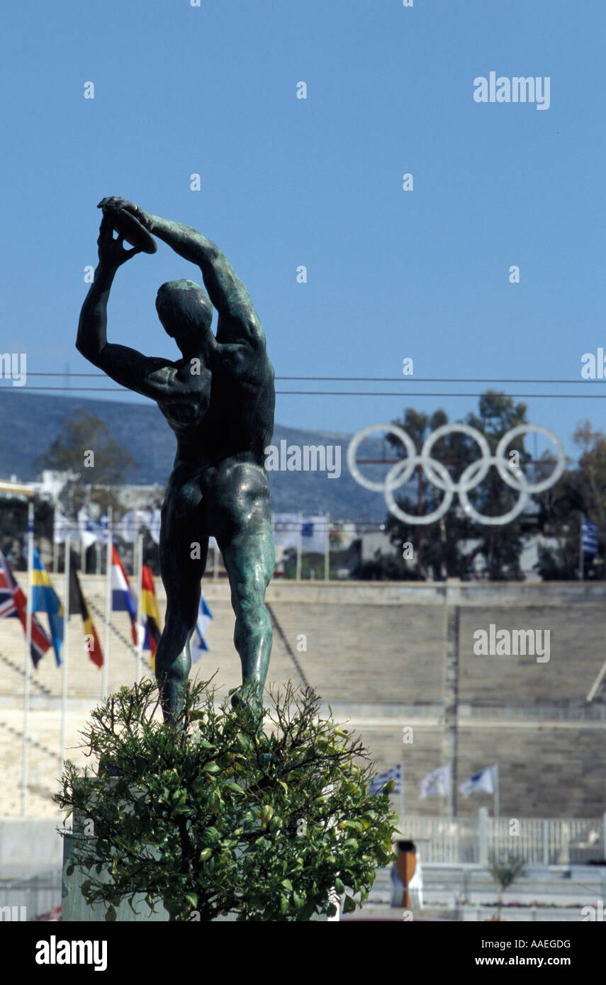 Greek discus thrower hi-res stock photography and images - Alamy