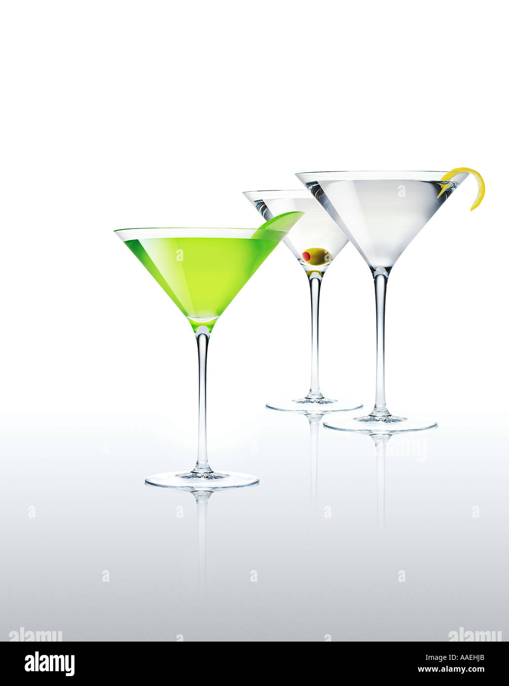 Three martinis hi-res stock photography and images - Alamy