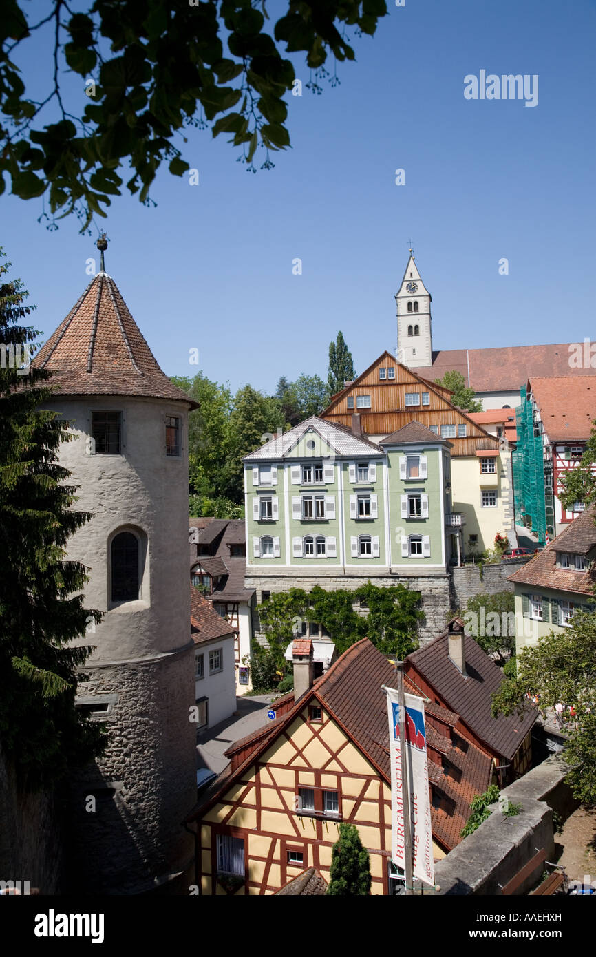 Old Castle, Meersburg, Germany Stock Photo - Alamy