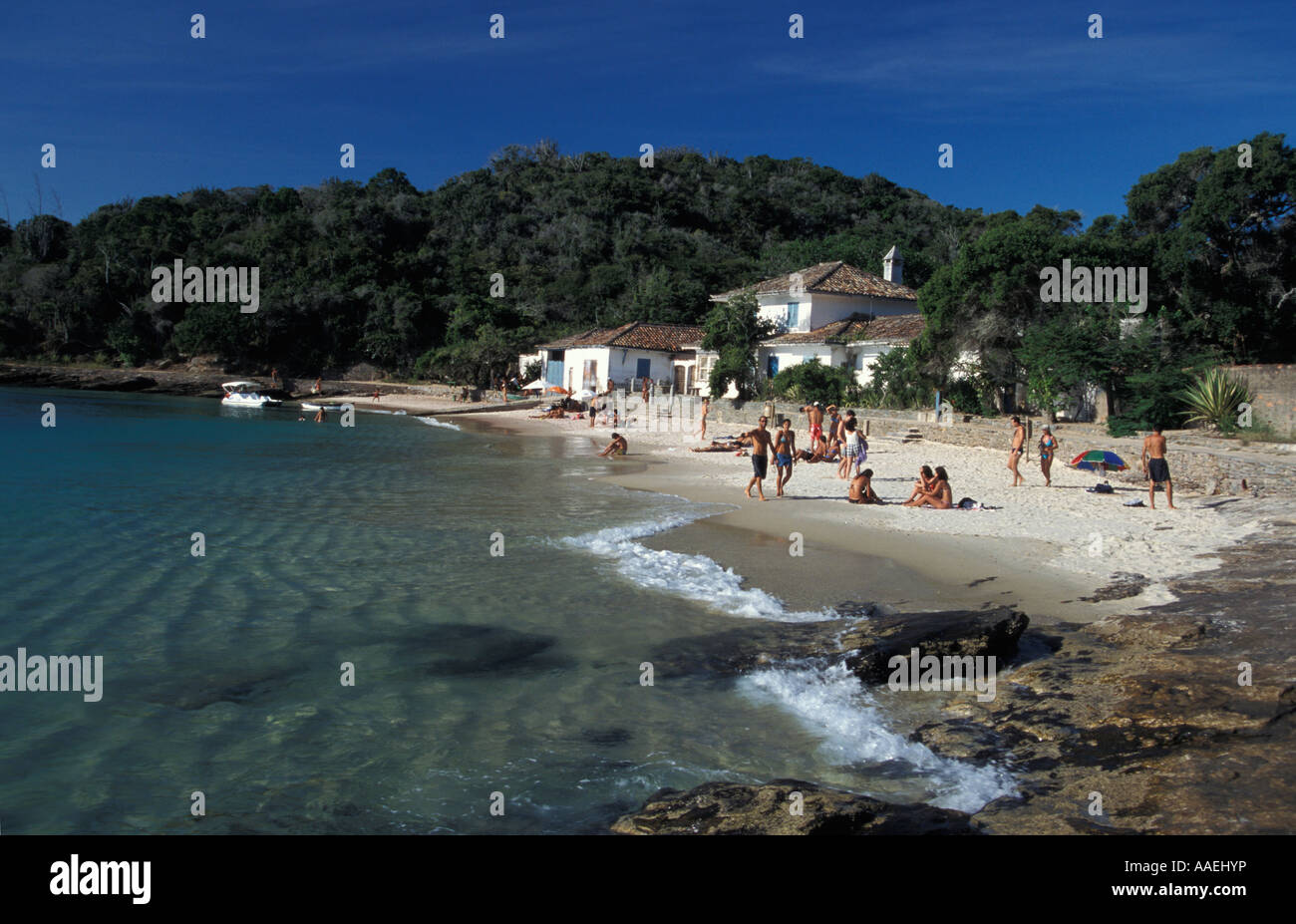 Praia Azeda beach Buzios Rio de Janeiro State Brazil Stock Photo - Alamy