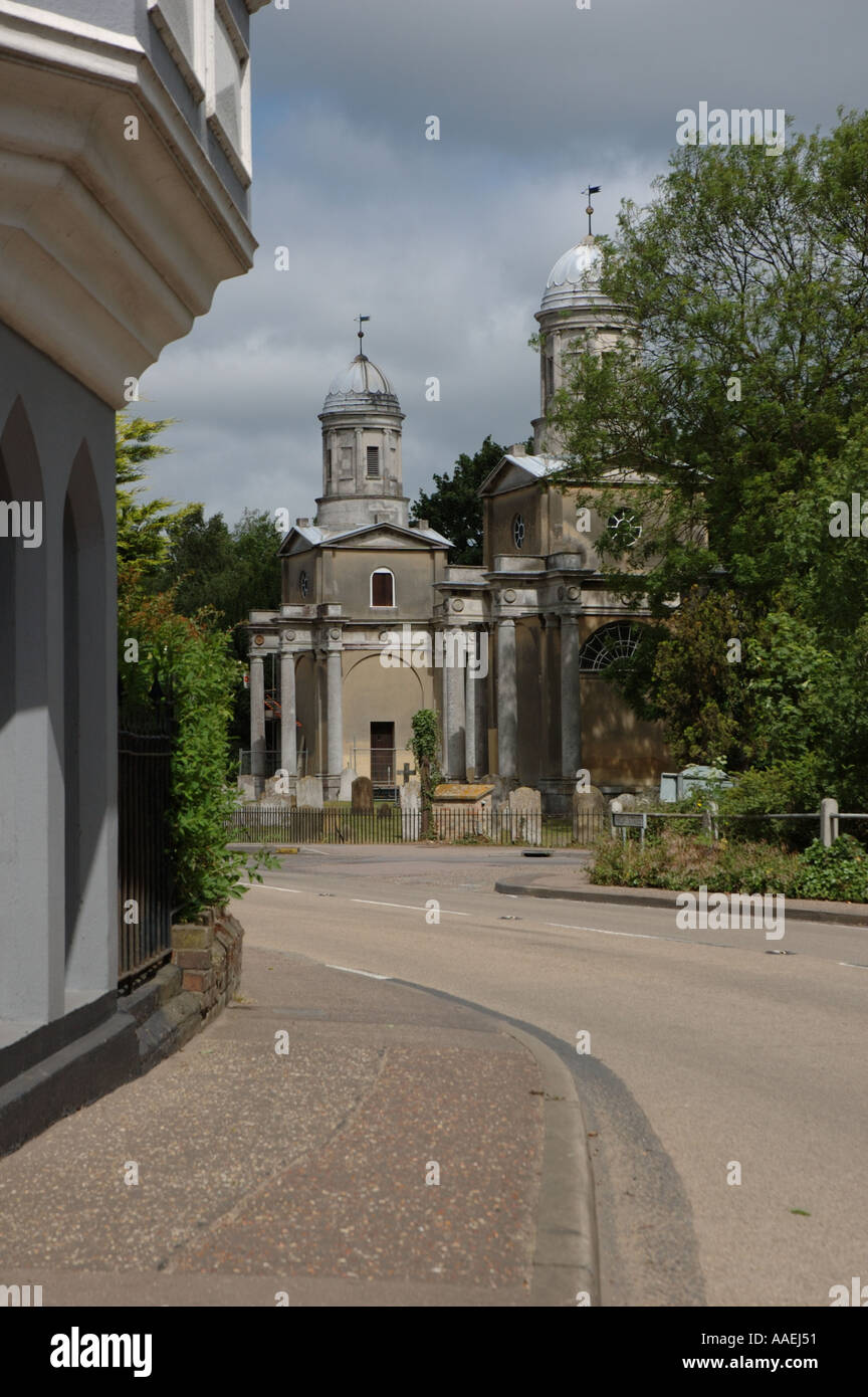 Mistley Towers, Essex, UK Stock Photo - Alamy