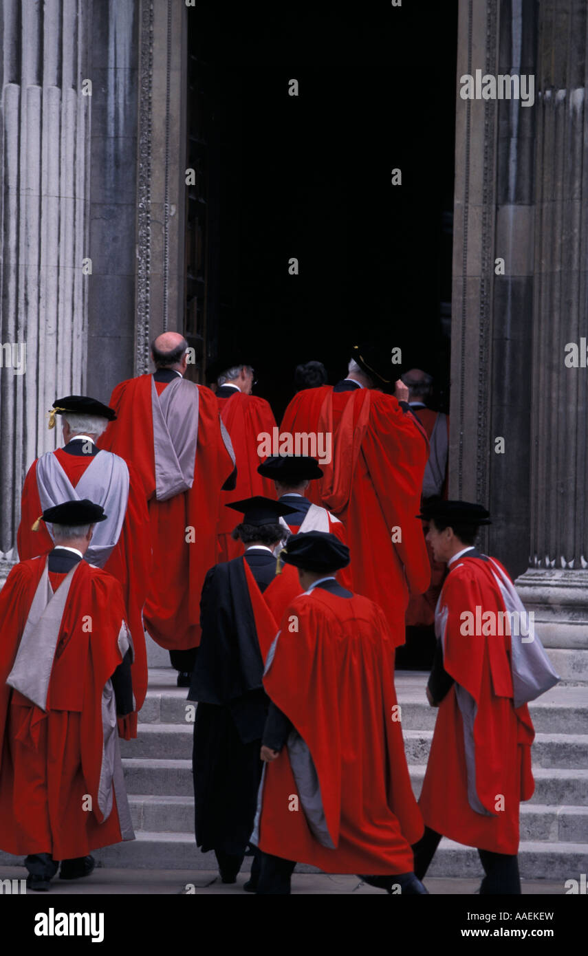 Professors Senate House Graduation Day Cambridge Cambridgeshire England ...