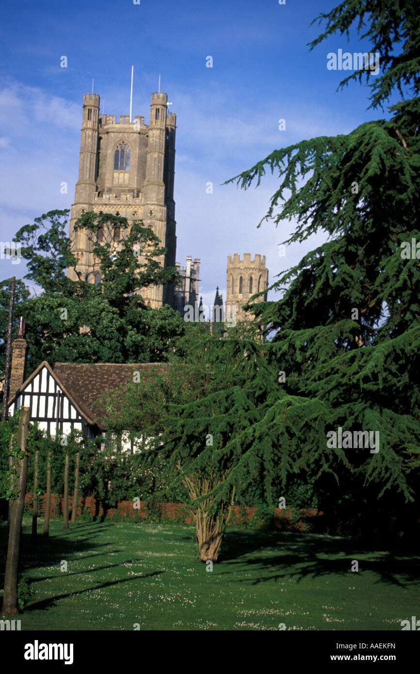 Cambridgeshire england uk english cathedrals towers hi-res stock ...