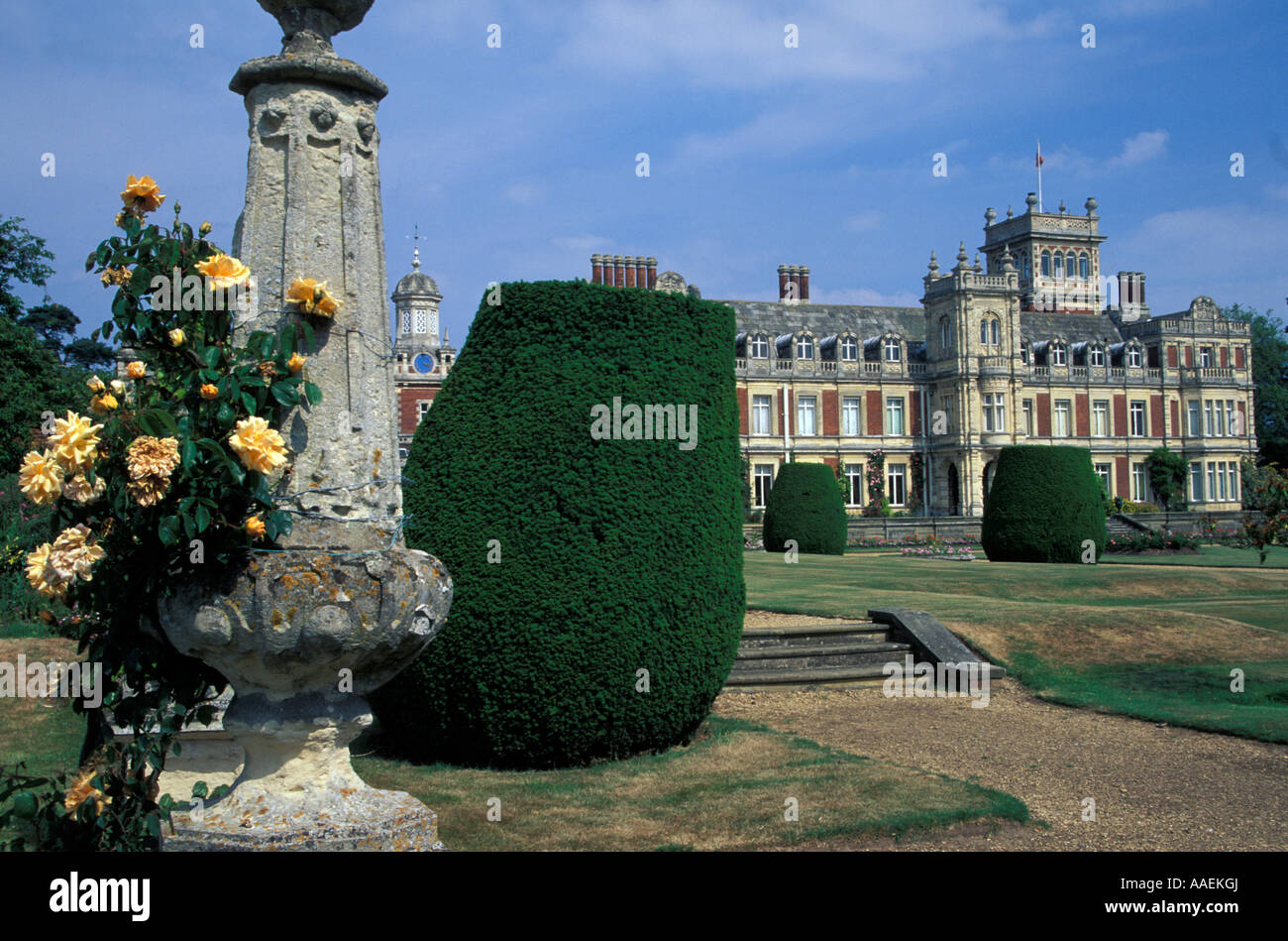 Somerleyton Hall and Gardens Suffolk England United Kingdom Stock Photo ...