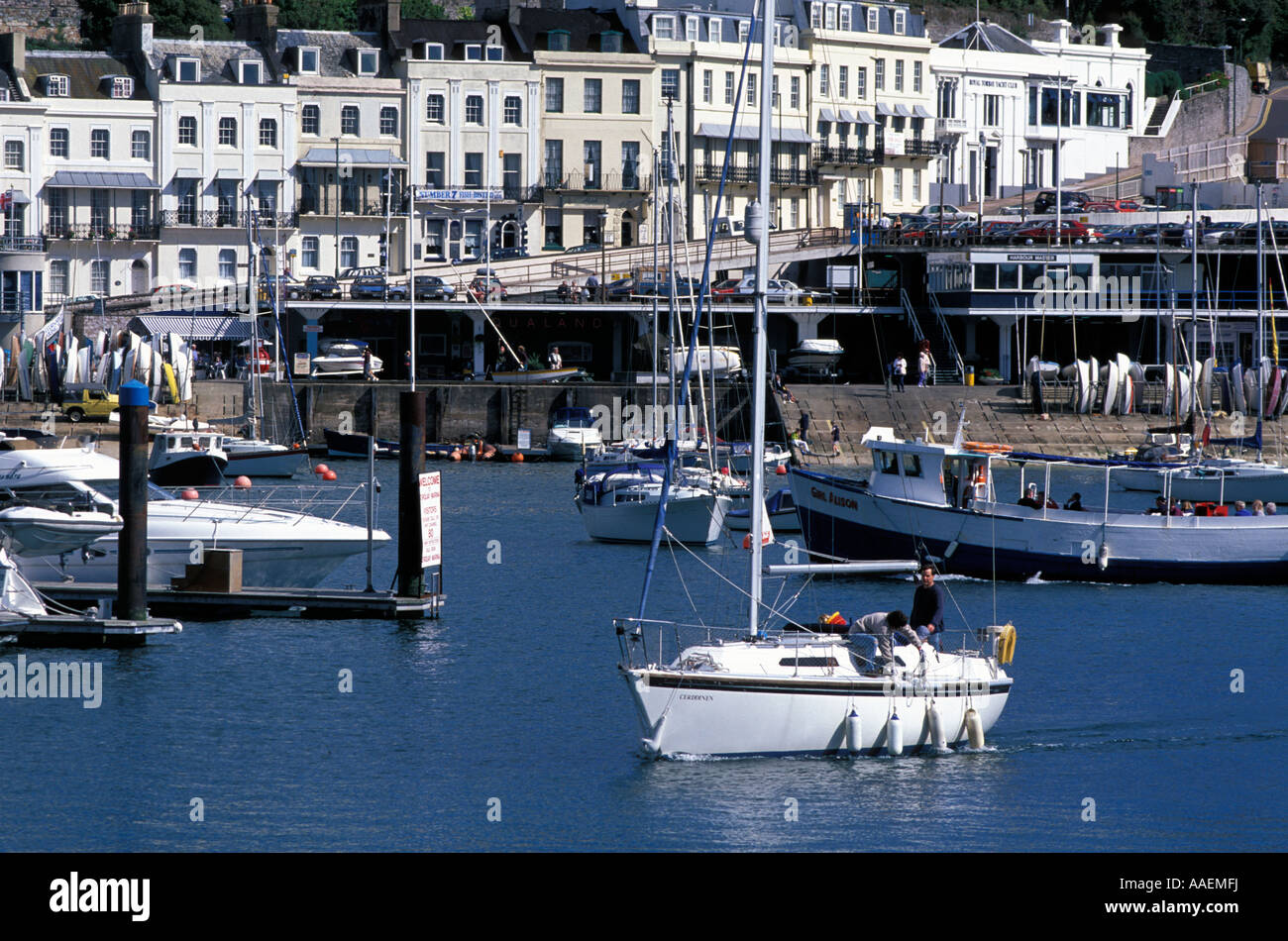 Yachthafen torquay devon boote hi-res stock photography and images - Alamy