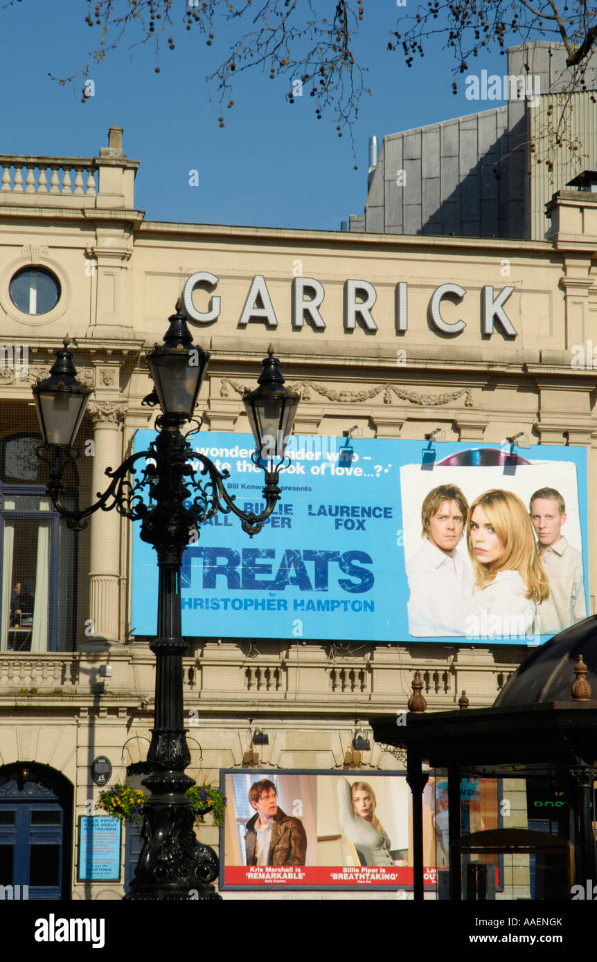 Garrick Theatre exterior Charing Cross Road London England Stock Photo ...
