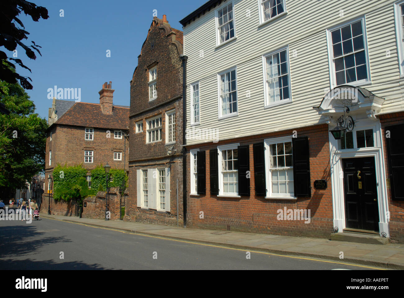Buildings in Crow Lane Rochester Kent Stock Photo - Alamy