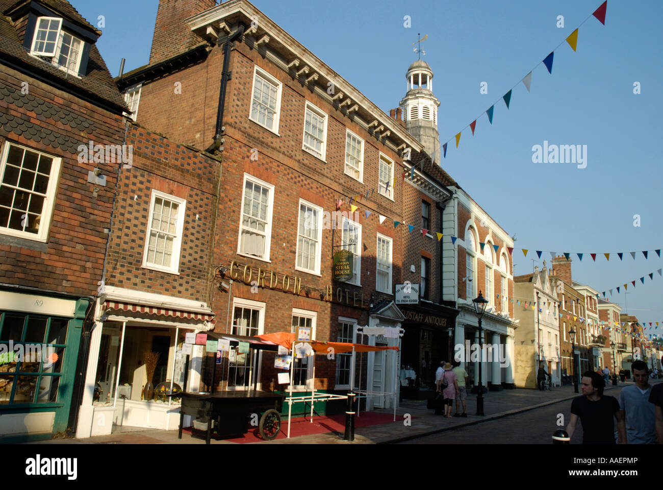 Rochester High Street Stock Photo - Alamy