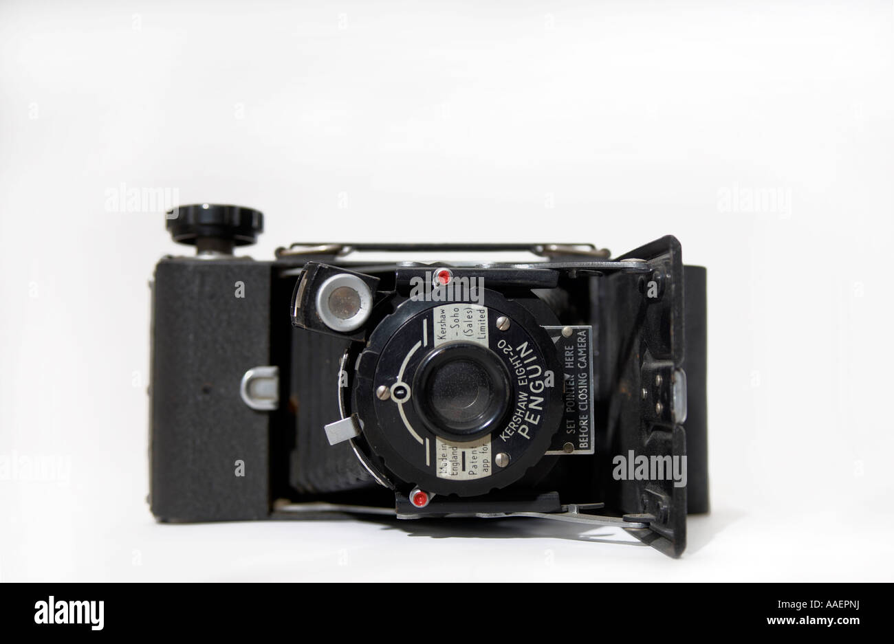 Old miniature bellows camera Stock Photo - Alamy
