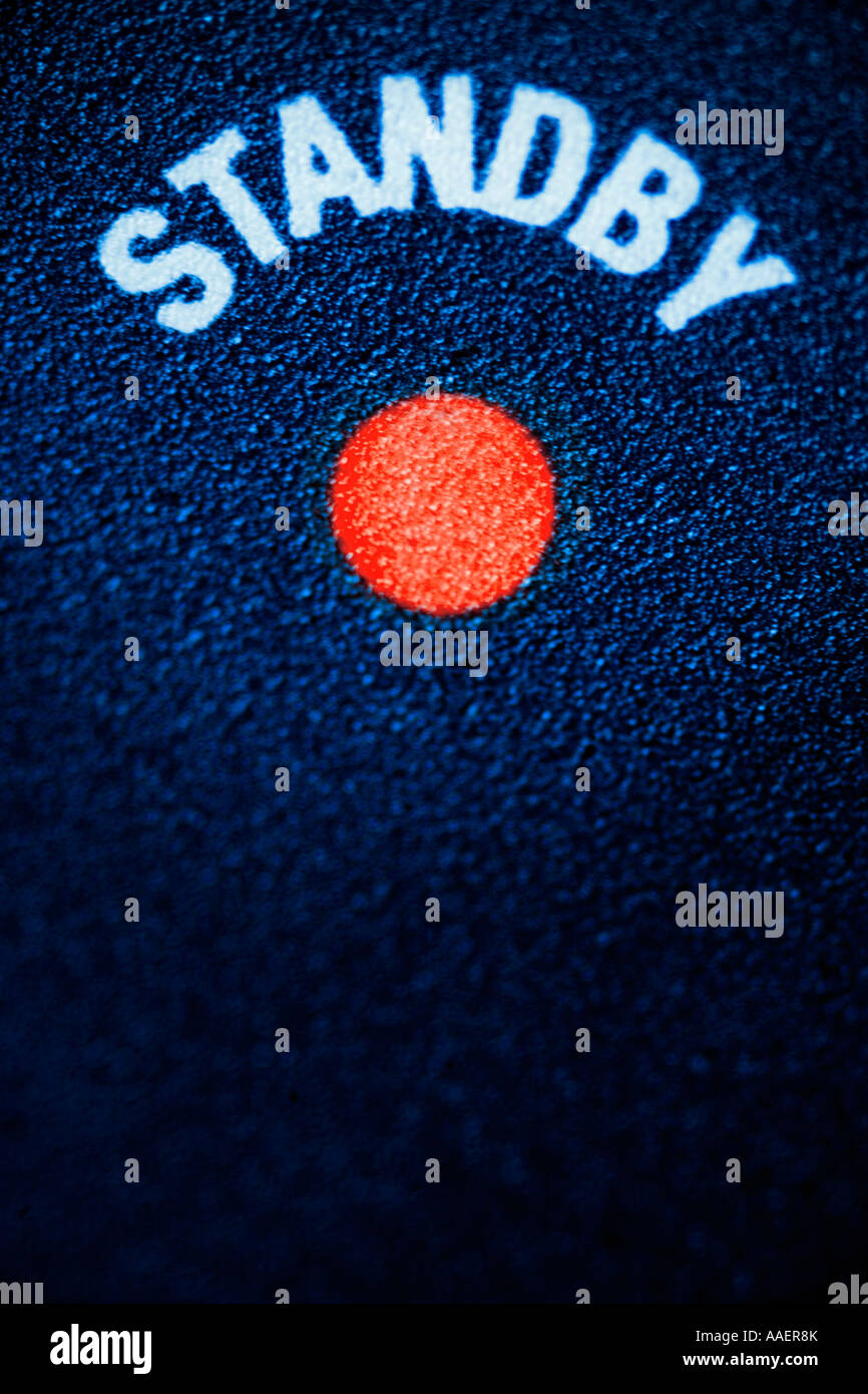 Leaving computer on standby Stock Photo - Alamy