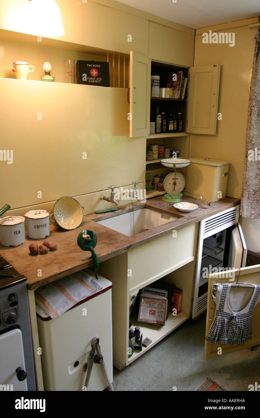 World War 2 prefabricated house Arcon Mark V design at the Avoncroft ...