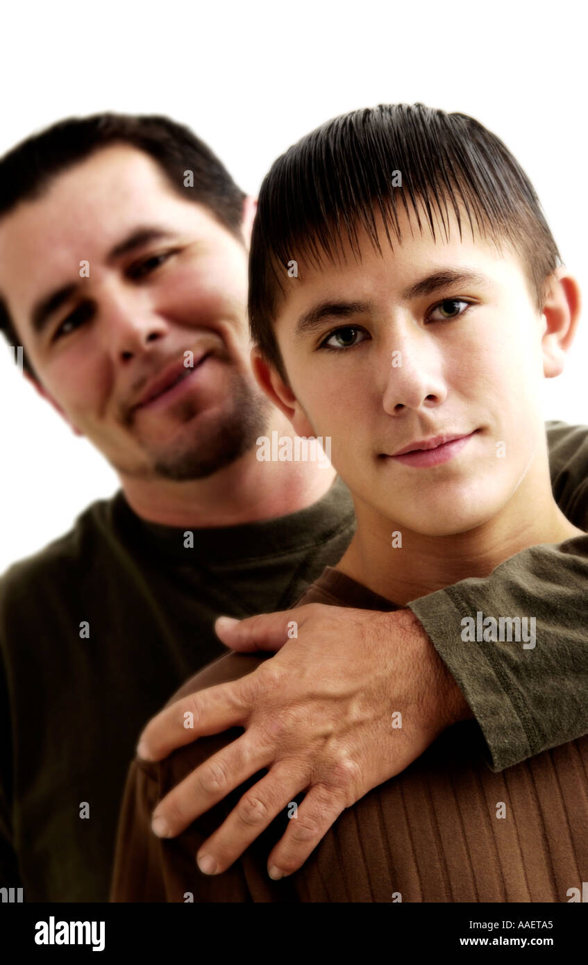 Father and son Stock Photo - Alamy