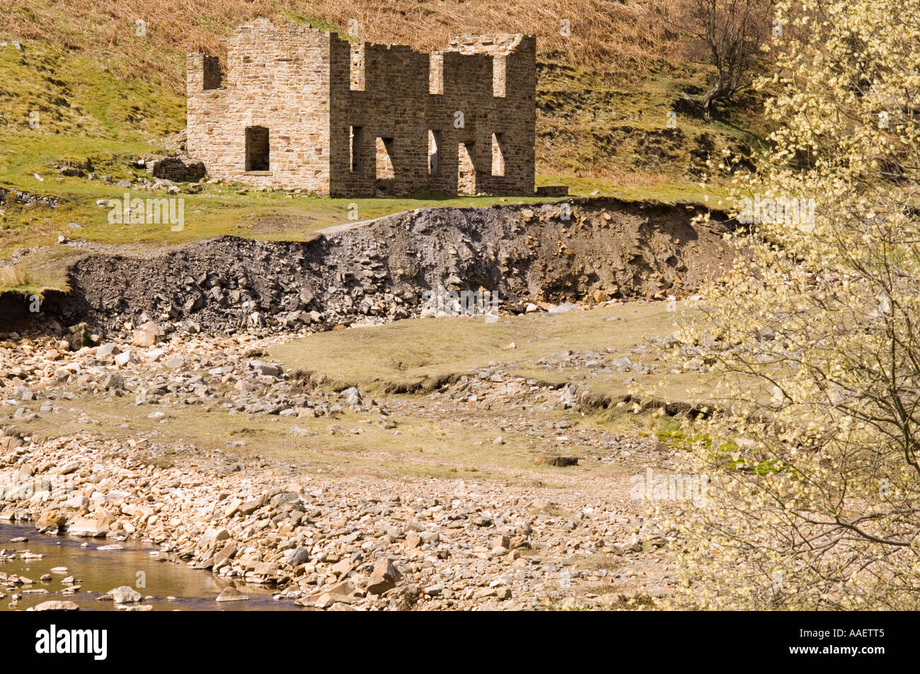Gunnerside Gill and the remains of the lead-mining industry, Swaledale ...
