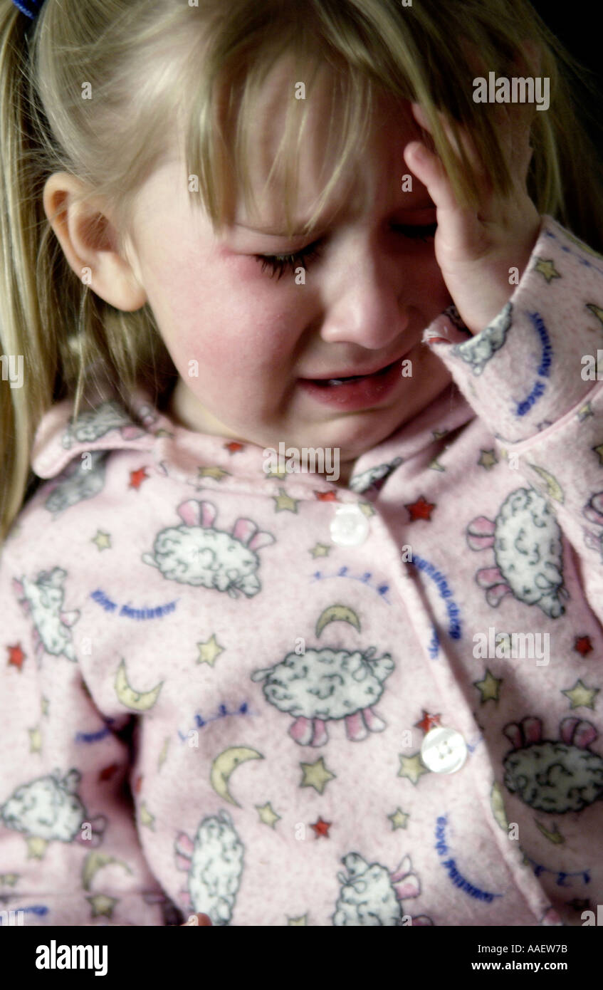 Child upset bedtime hi-res stock photography and images - Alamy