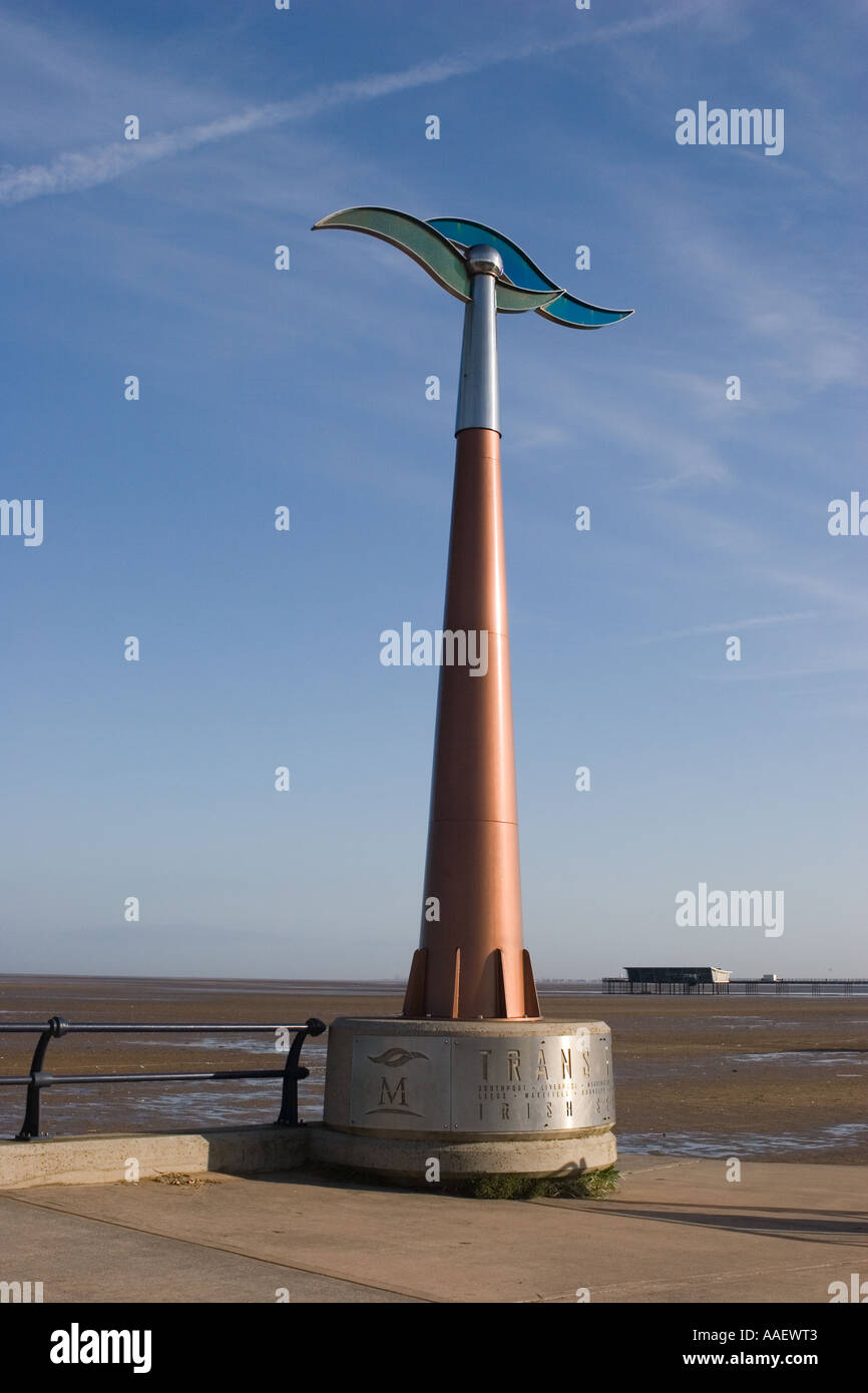 Southport promenade and sea wall Merseyside uk Seaside architecture and ...