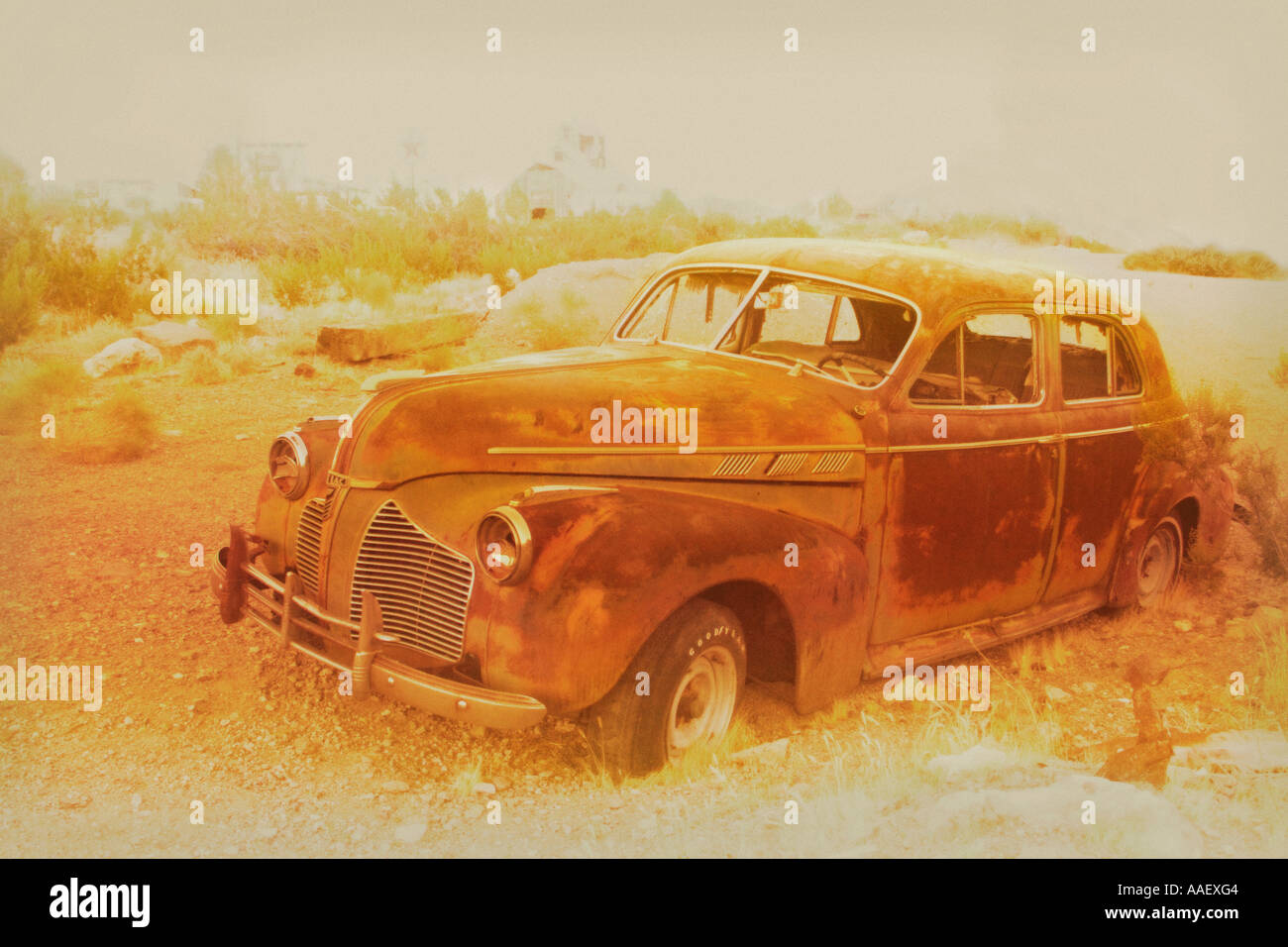 Old rusty pontiac hi-res stock photography and images - Alamy