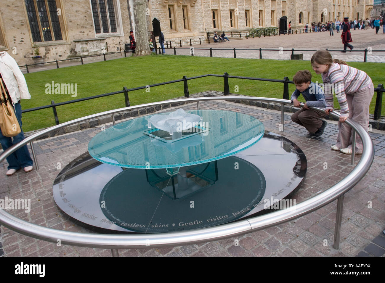 Tower Green, execution site at the Tower of London GB UK Stock Photo ...