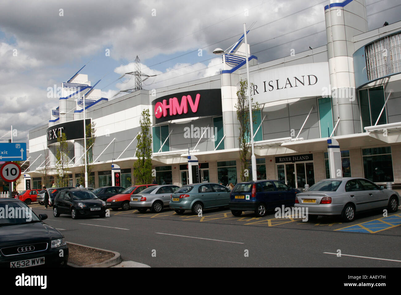 Gallions Reach Retail Shopping Park Becton Newham East London UK Stock ...