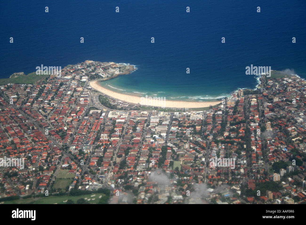 Aerial view of bondi beach hi-res stock photography and images - Alamy