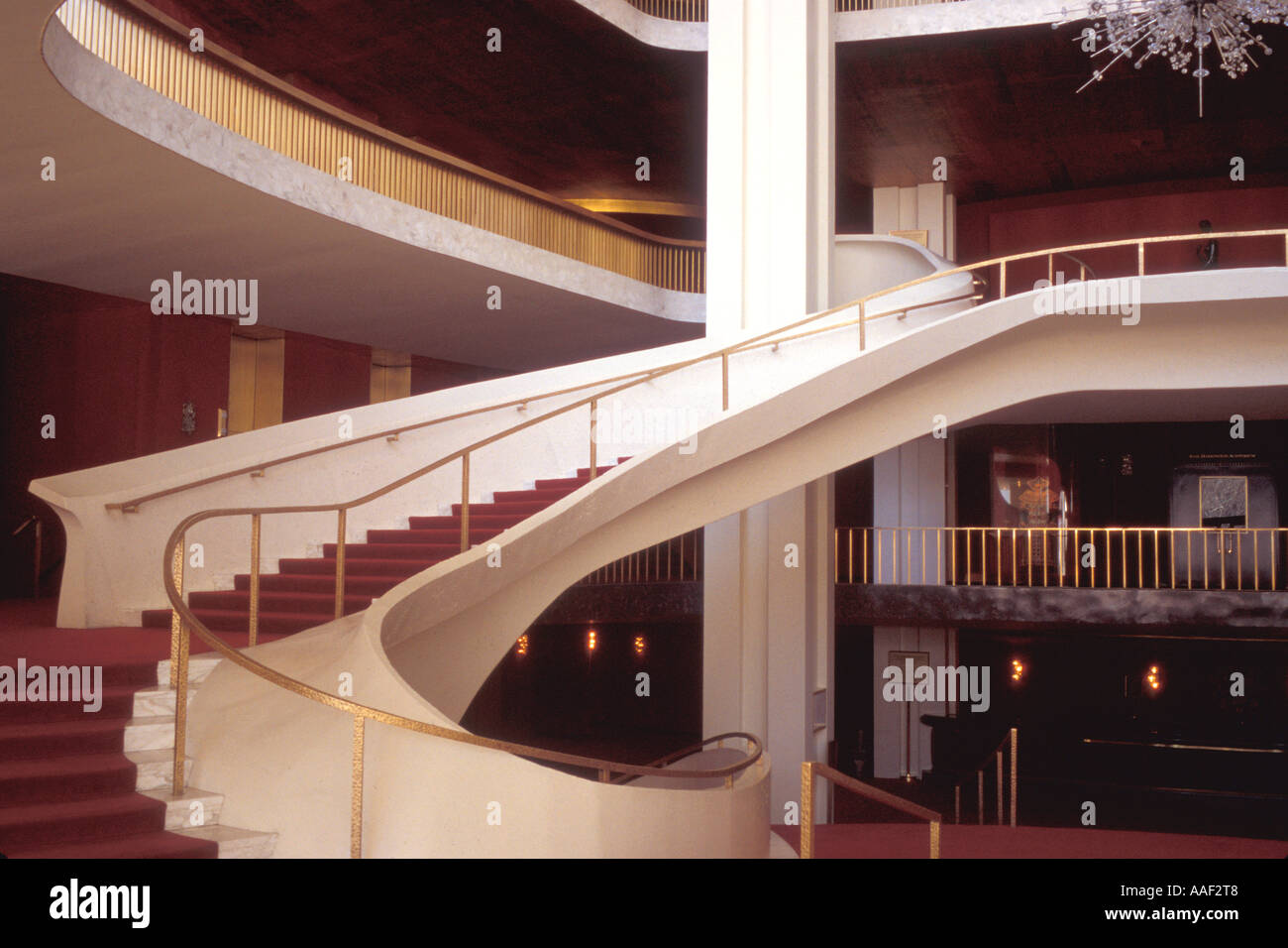 Metropolitan Opera House Staircase Stock Photo - Alamy