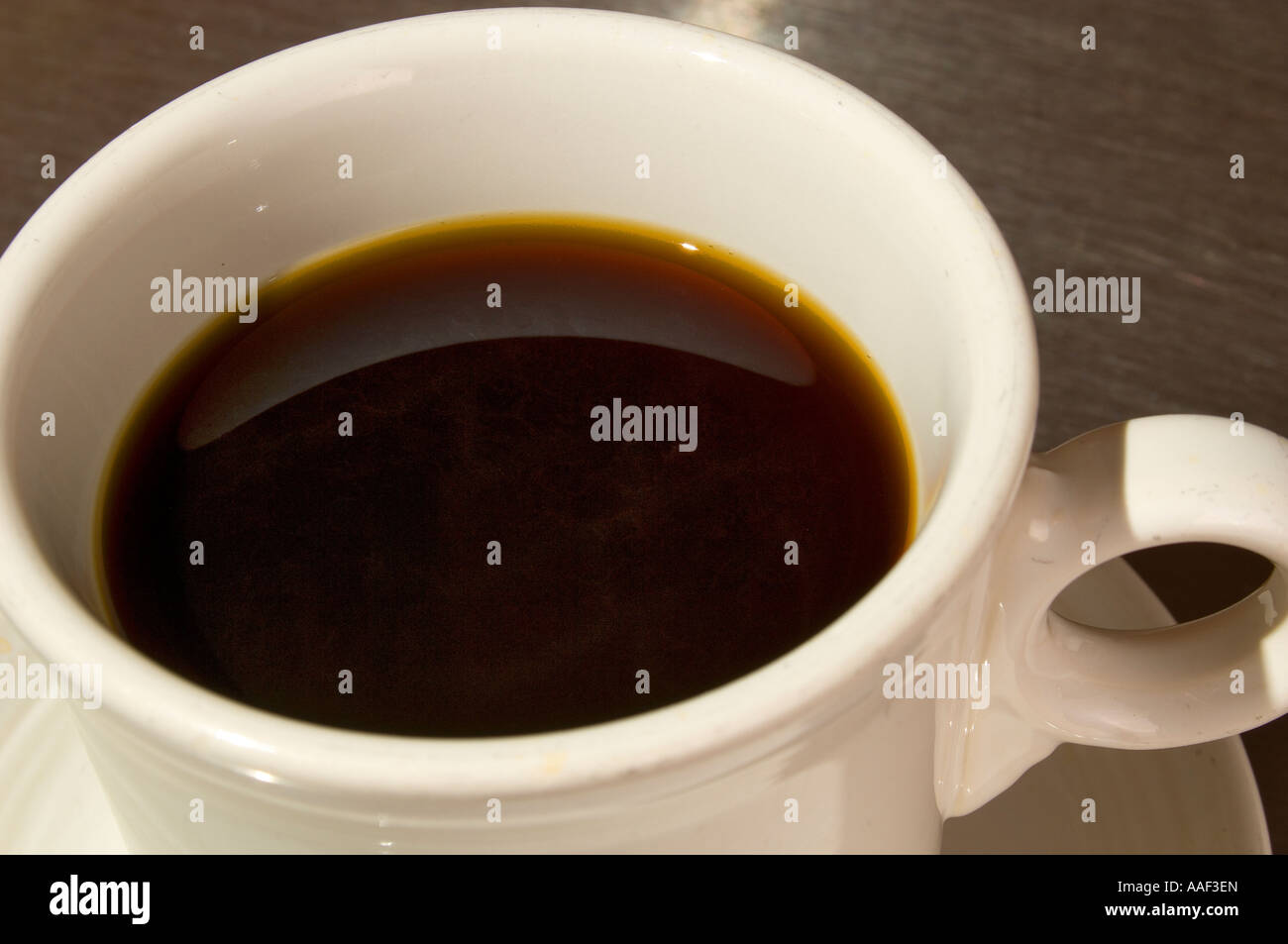 Filtered coffee in a coffee cup Stock Photo - Alamy