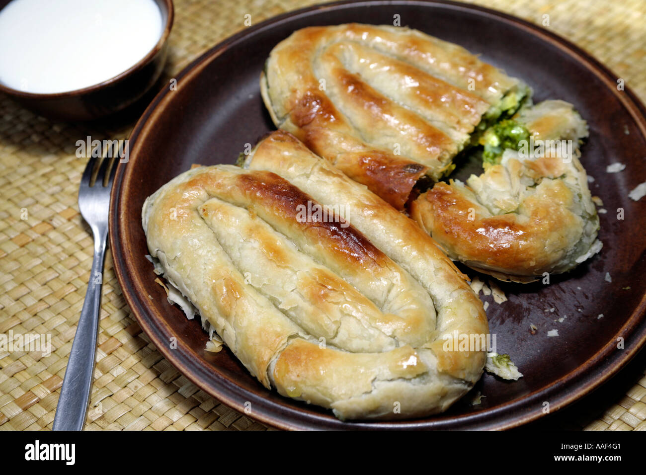 Bosnian Vegetable Pie Stock Photo - Alamy