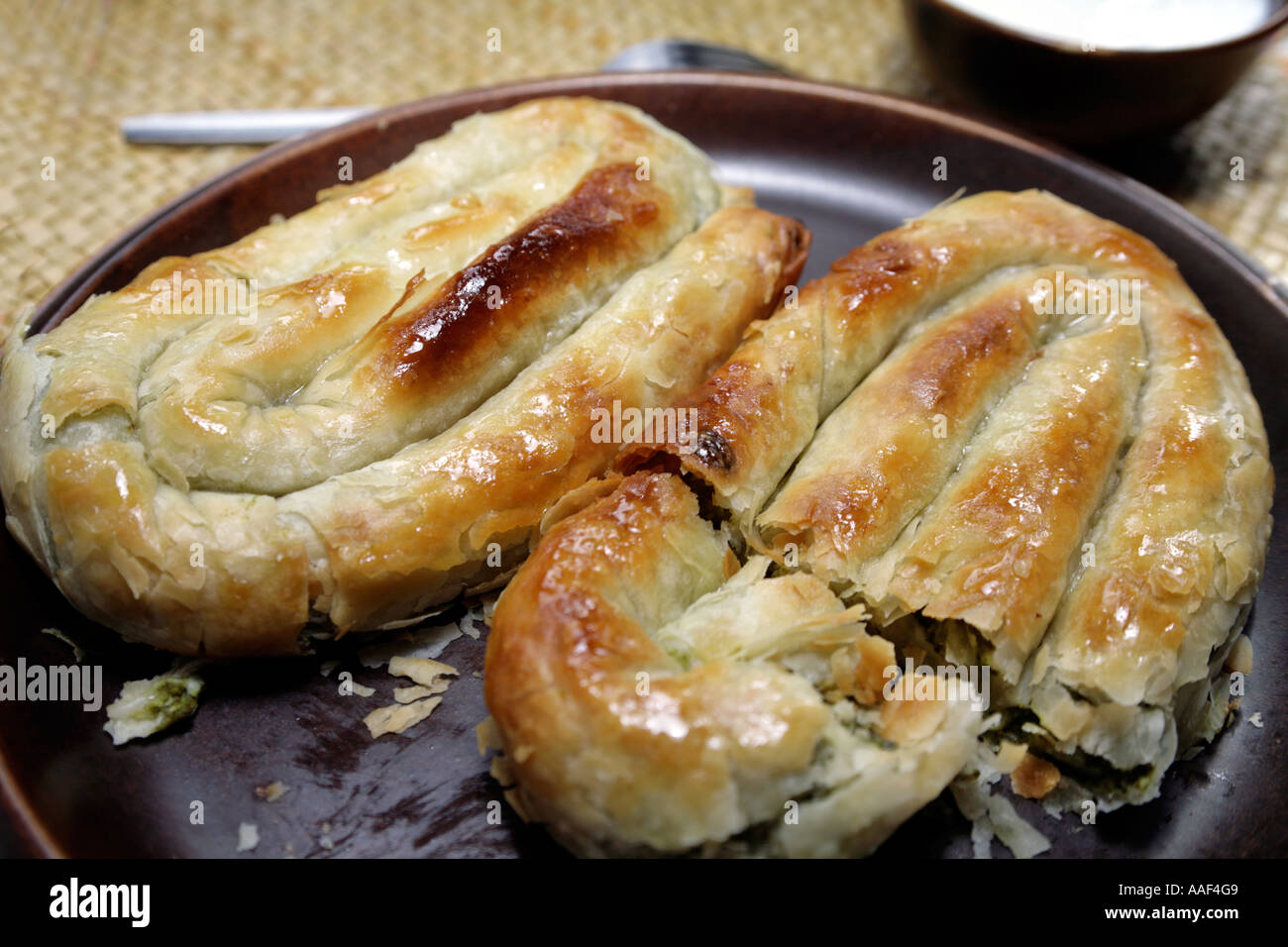 Bosnian Vegetable Pie Stock Photo - Alamy
