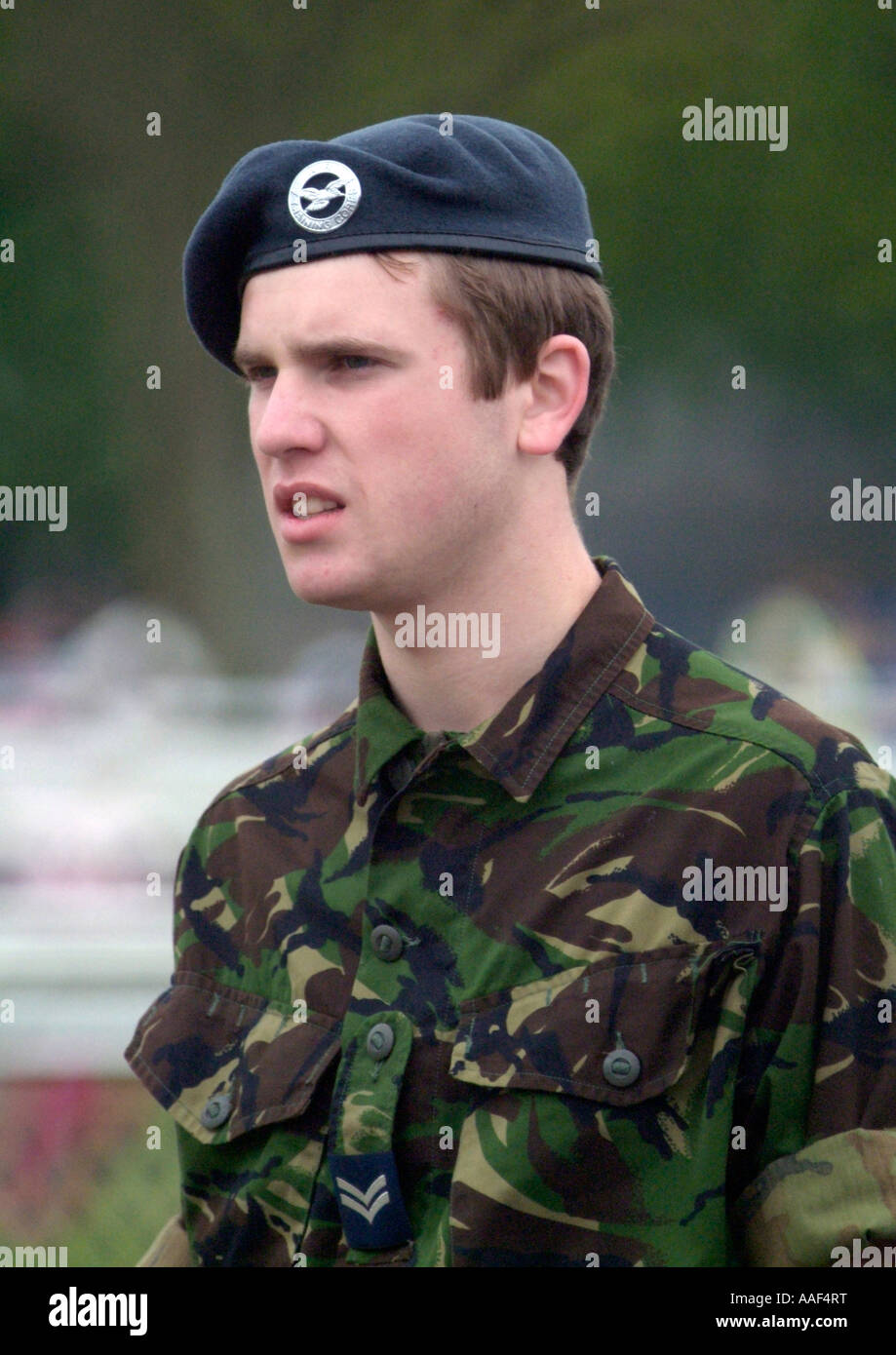 army cadet corporal Stock Photo - Alamy