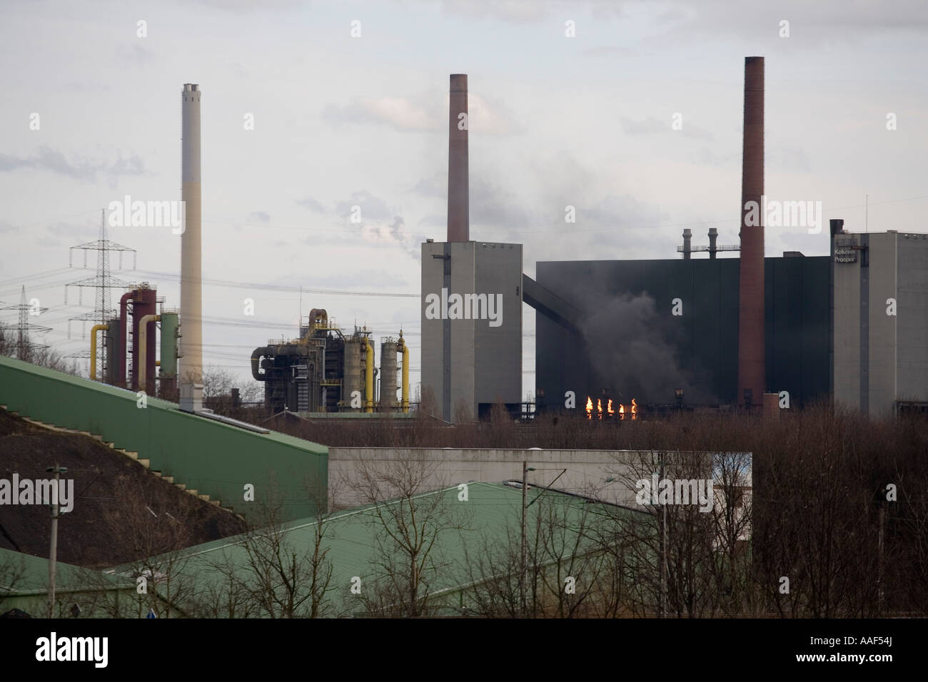 Kokerei Prosper coking plant Bottrop Germany Stock Photo - Alamy