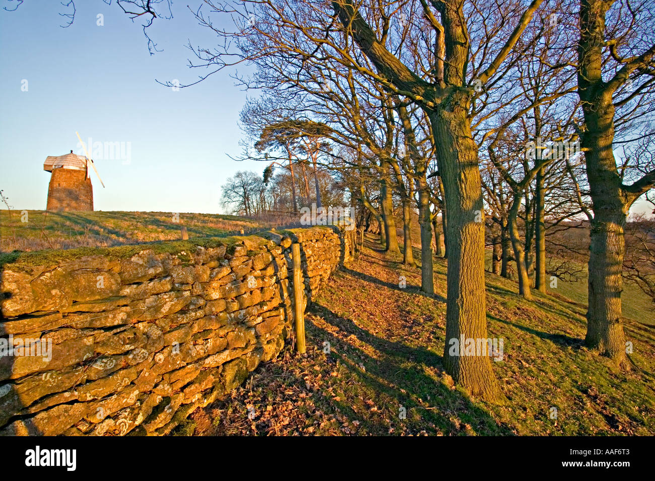 Tysoe Windmill at Dusk Stock Photo - Alamy