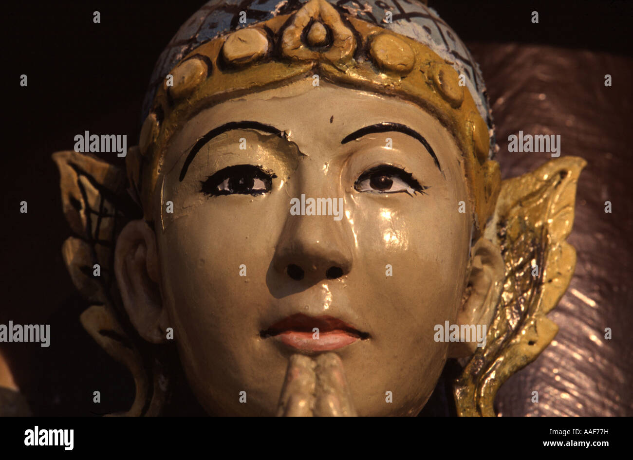 Face of a Nat Ghost Myanmar Stock Photo - Alamy