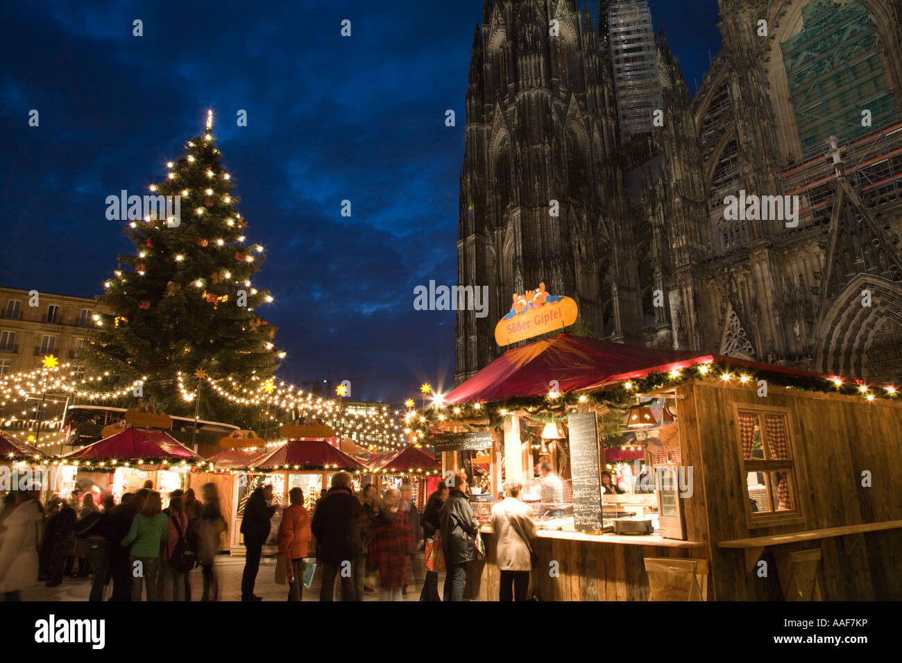 Christmas Fair, Cologne Germany Stock Photo - Alamy