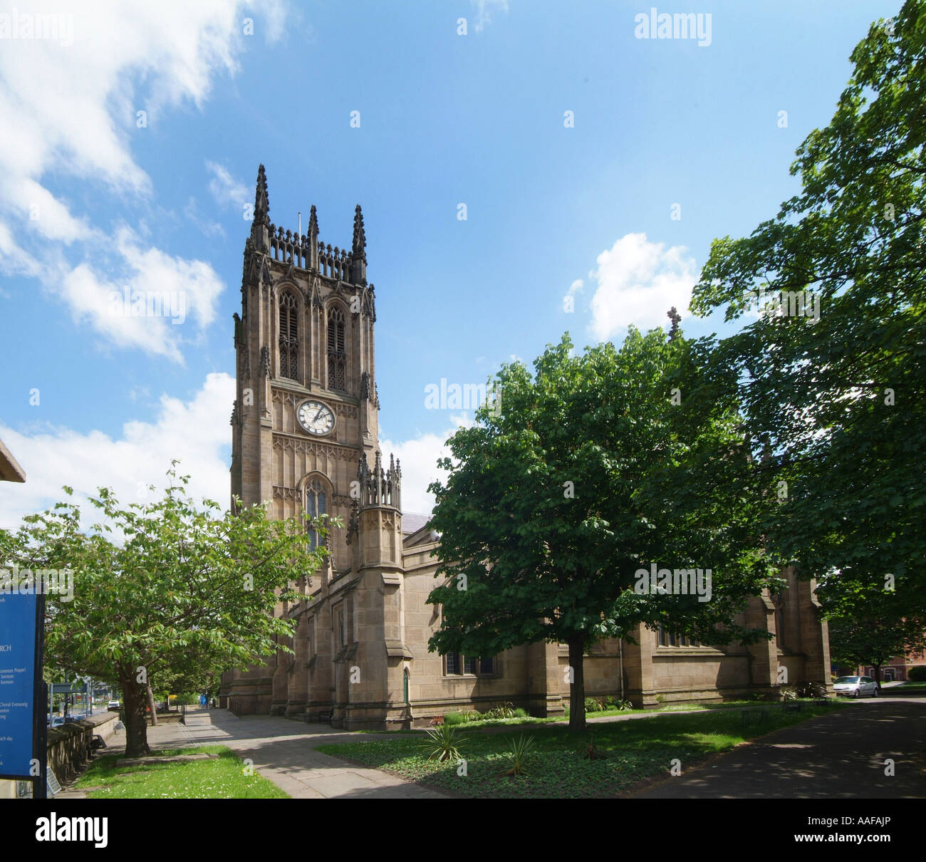 Leeds Parish Church, Yorkshire, England Stock Photo - Alamy