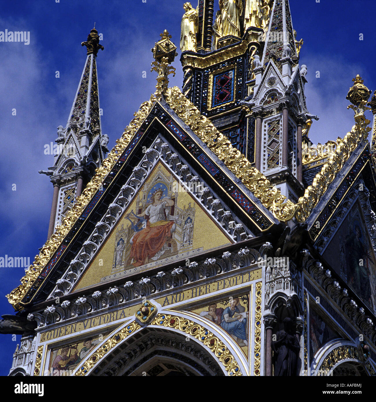The Albert Memorial Hyde Park London England UK Stock Photo - Alamy
