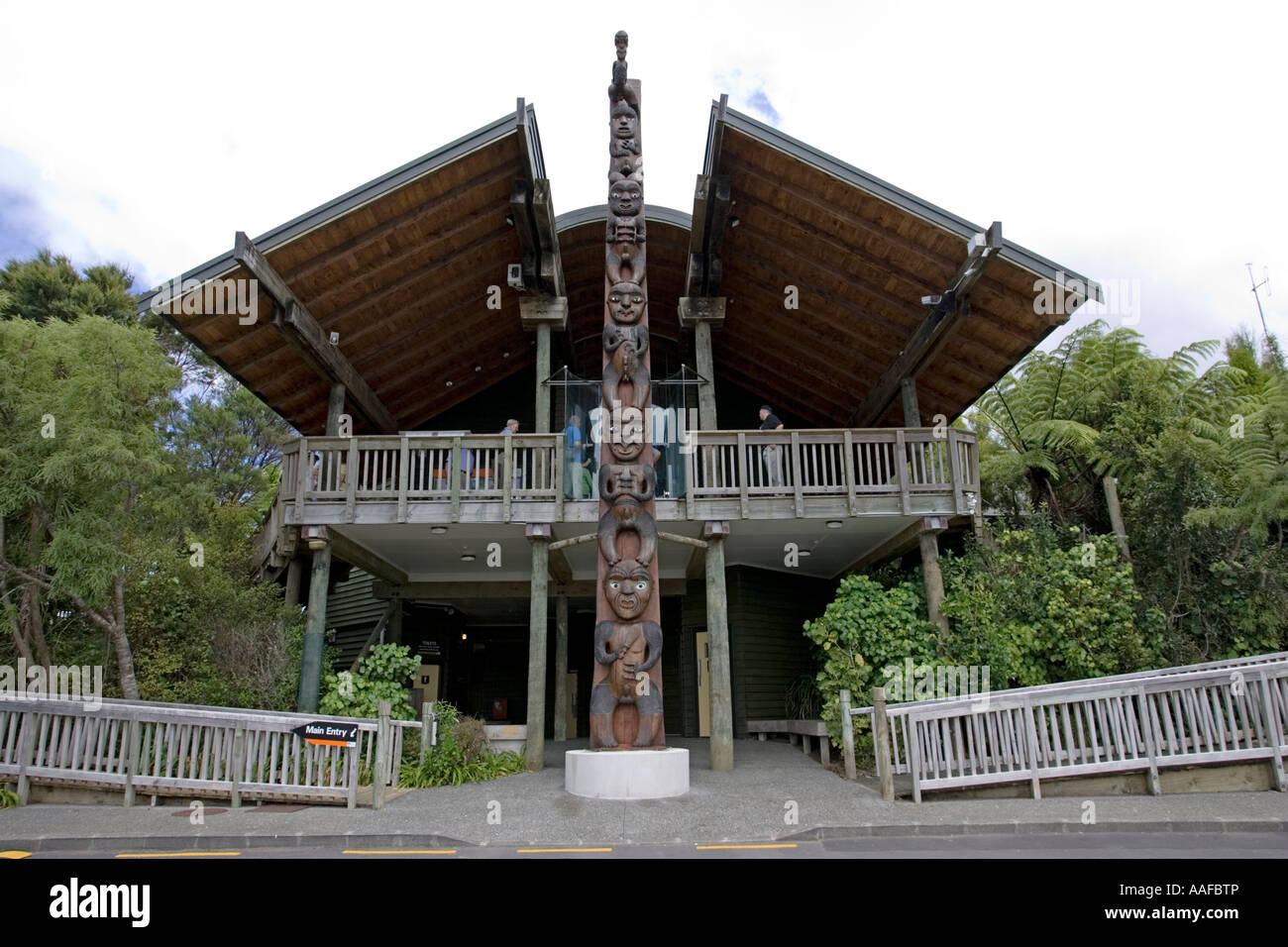 Arataki Nature Centre Waitakere Ranges Auckland New Zealand Stock Photo ...