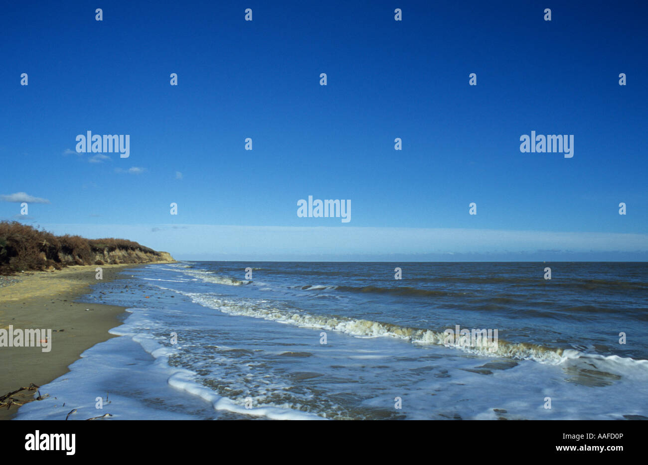 Beach At Covehithe in Suffolk Uk Stock Photo - Alamy