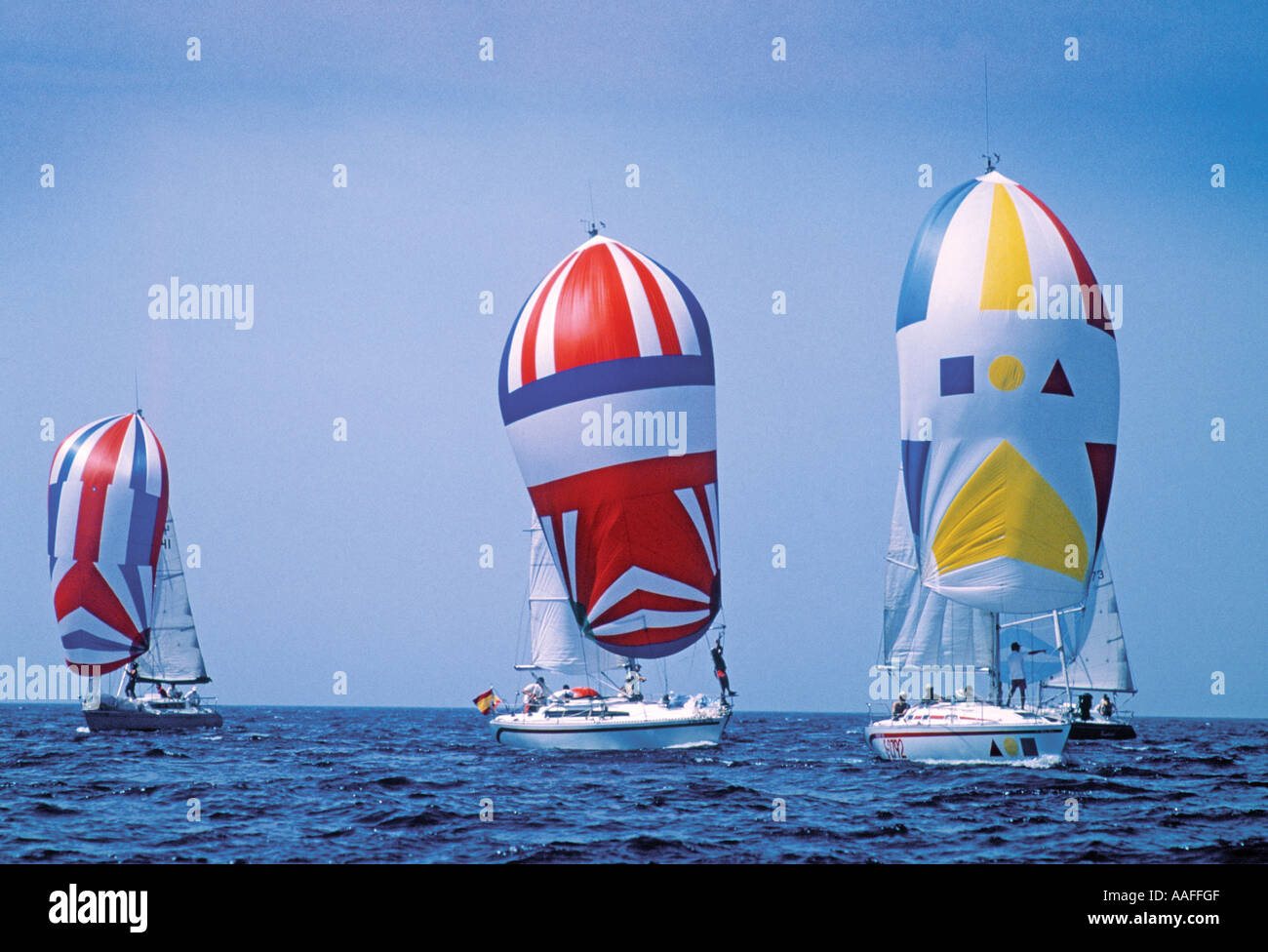 competition of sailing ships Stock Photo - Alamy